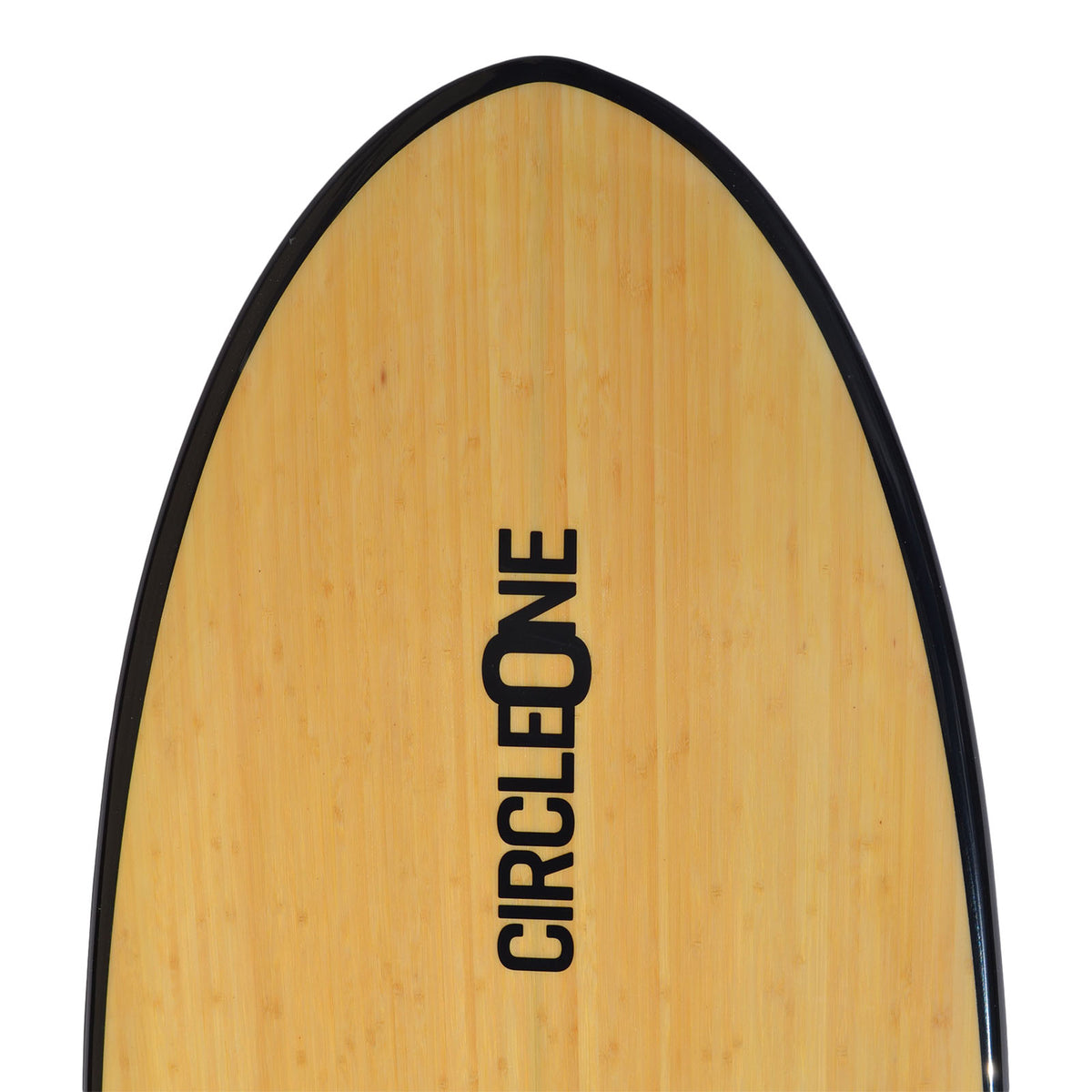 6ft 6 Bamboo Wing Swallow Tail Surfboard Package - Includes Bag, Leash ...