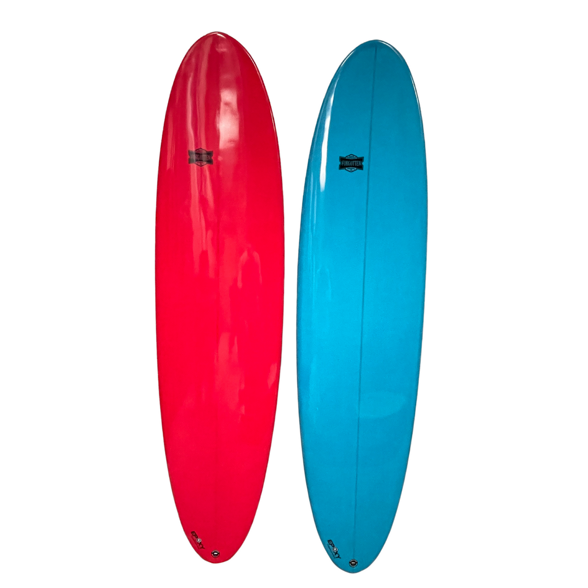 7ft 6 Forgotten Retro Mini Mal Surfboard in Gloss Tint – Circle One Surf