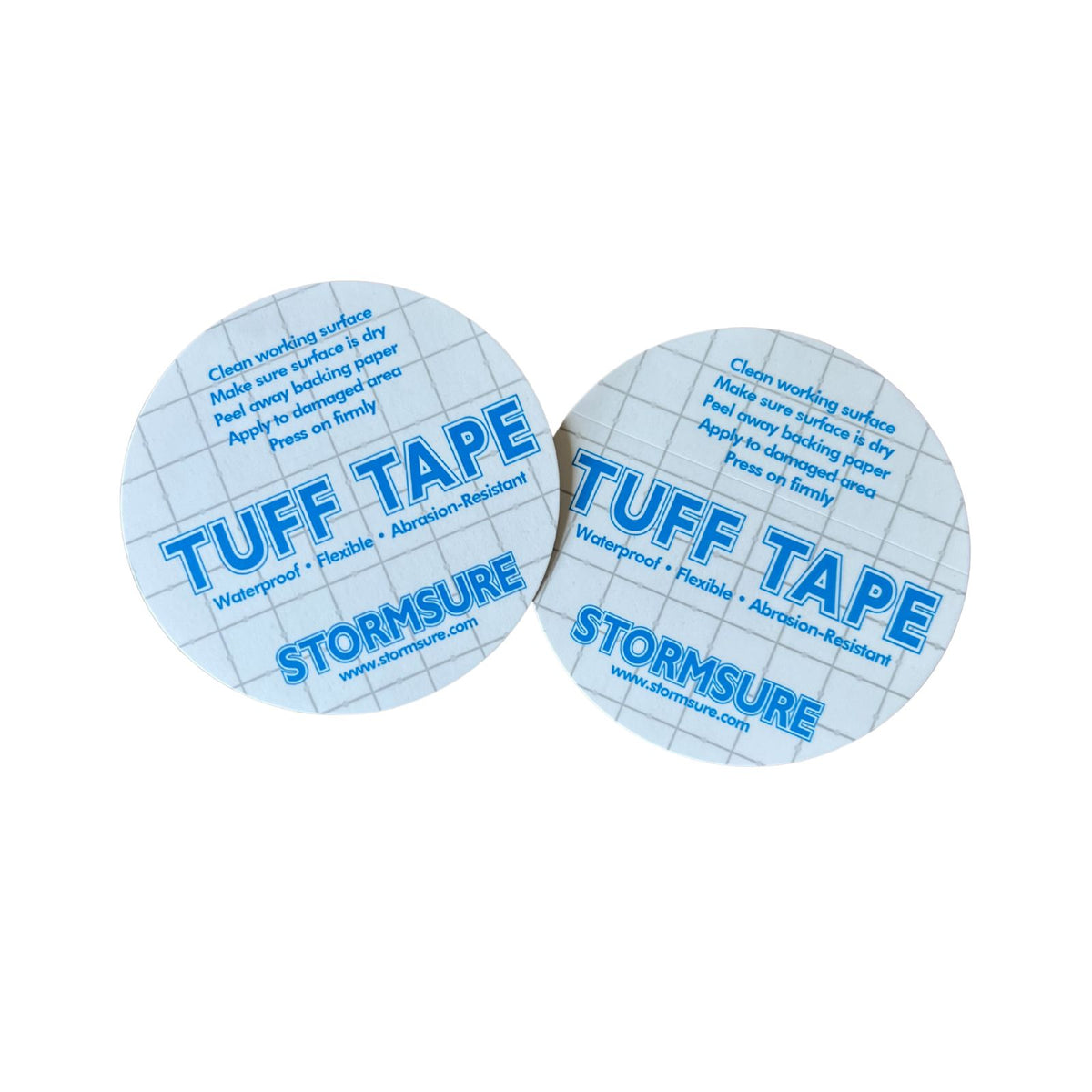 Stormsure TUFF TAPE Instant Waterproof Adhesive Repair Patches 75mm Ci ...